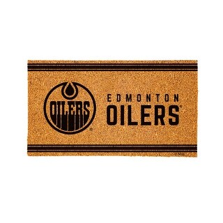 Edmonton Oilers PVC Door Mat - Bed Bath & Beyond - 37956252