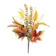 Mixed Fall Foliage Spray (Set of 2), Orange-Red - 14" x 12" x 28" - Bed ...