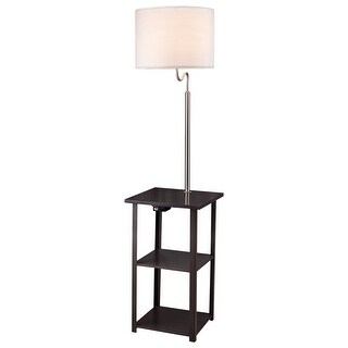 58" Squared Sofa Side Shelves Table Lamp - Bed Bath & Beyond - 38212705