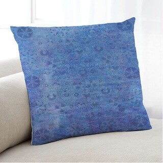 Ahgly Company Mid-Century Modern Blue Throw Pillow - Bed Bath & Beyond ...