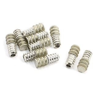 10Pcs M5 Dia Thread 20mm x 8mm Glass Bracket Shelf Support Holder ...