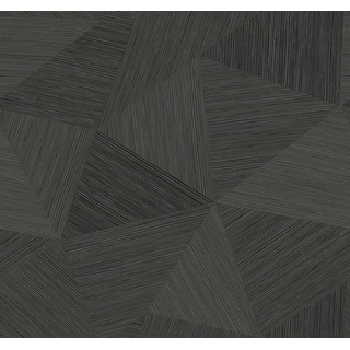 Seabrook Designs Middleton Triangles Embossed Vinyl Unpasted Wallpaper ...