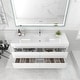 Morava 60" Floating Vanity with Single Sink - 60 - Bed Bath & Beyond ...