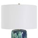 Uttermost Out Of The Blue Table Lamp - 16.00" W x 26.00" H x 16.00" D ...