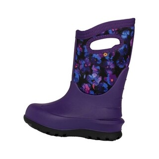 Bogs Outdoor Boots Girls Petals Neo Classic Purple Multi 73071 - Bed ...