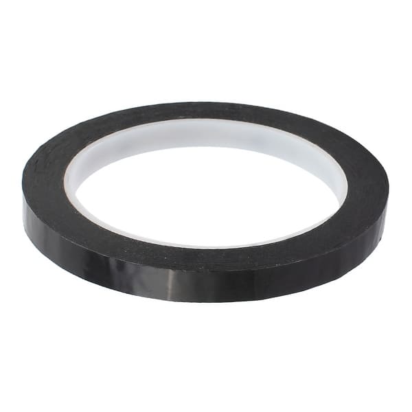 10mm x 66M Safety Caution Warning Sticker Adhesive Tape Black - Bed ...