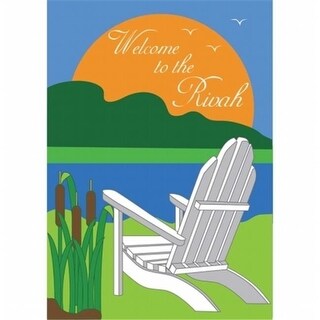 Jozie B 422 Welcome To The Rivah Flag Large - Bed Bath & Beyond - 31324351