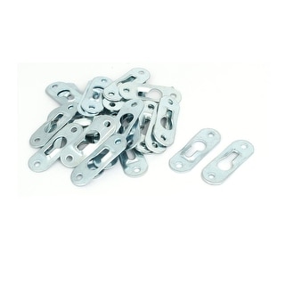 45mm x 16mm Wall Hanging Picture Photo Frame Hidden Hooks Hangers 30PCS ...