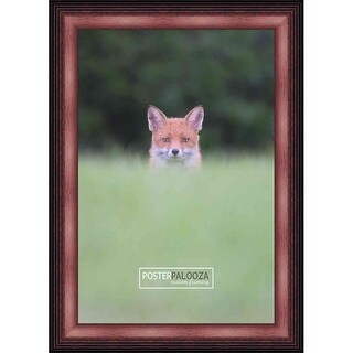 19x27 Contemporary Cherry Complete Wood Picture Frame with UV Acrylic ...