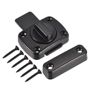 Door Swivel Bolt Latch 2.17" x 1.57", Zinc Alloy Security Door Slide ...