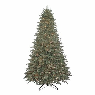 Kurt Adler 9-Foot Pre-Lit Warm White LED Blue Spruce Tree - Bed Bath ...