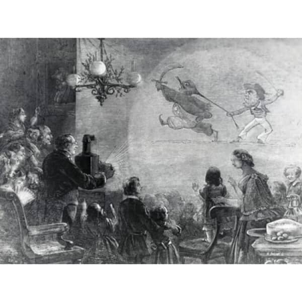 The Magic Lantern An Early Slide Projector 19Th Century Artist Unknown ...