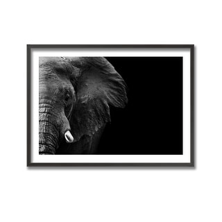"Elephant" Framed Print Wall Art by WildPhotoArt - Bed Bath & Beyond ...