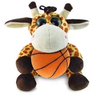 DolliBu Soft Huggable Giraffe Stuffed Animal with Basketball Plush - 6 ...