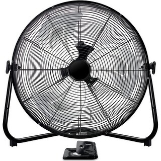 Floor Fan 20" High Velocity Fan 360° Adjustable Standing/Wall - Bed ...