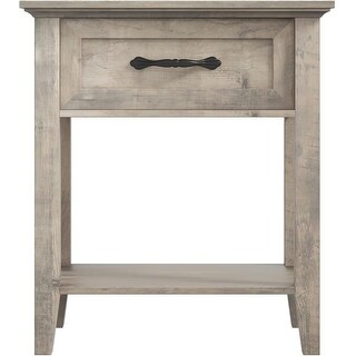 Alden Décor Ian 3 Drawer Side Table - On Sale - Bed Bath & Beyond ...