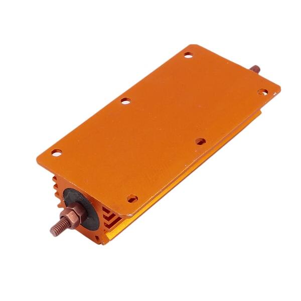 200W 20 Ohm Axial Lead Gold Tone Heatsink RX24 Aluminum Clad Resistor ...
