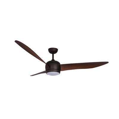 Lucci Air Nordic 56-inch Ceiling Fan with LED Light Kit - Bed Bath ...