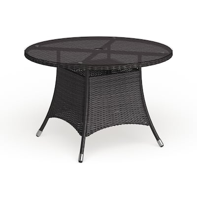 Gather 47" Round Outdoor Patio Dining Table - Overstock - 11614897