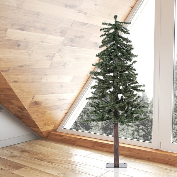 5-foot x 48-inch Natural Alpine Tree 475T - On Sale - Bed Bath & Beyond ...