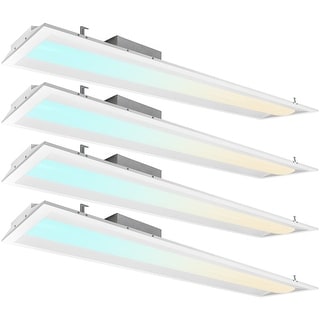 Luxrite 1x4 FT Center Basket LED Troffer Panel 16/20/30W 3 Color ...
