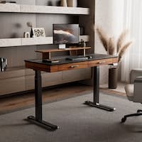 Eureka Ergonomic Home Office Electric Height Adjustable Standing Desk ...
