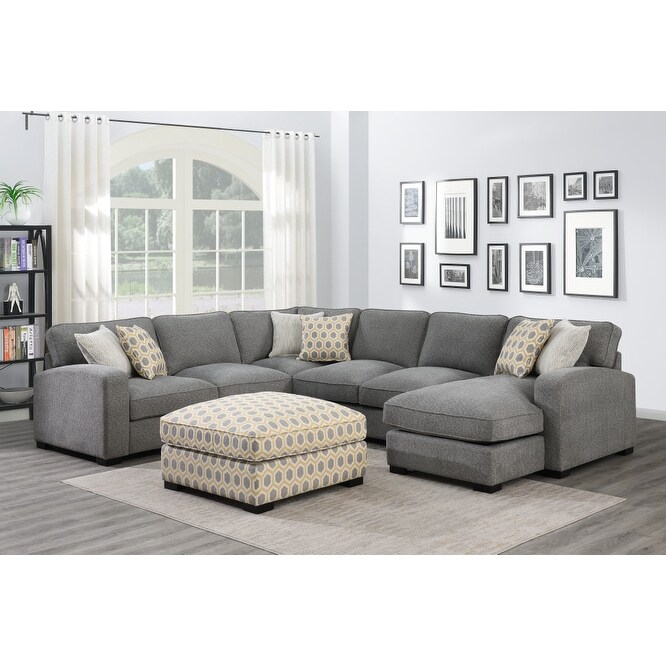 Porch Den Getty Repose Contemporary Upholstered Sectional Set Bed Bath Beyond 18045795