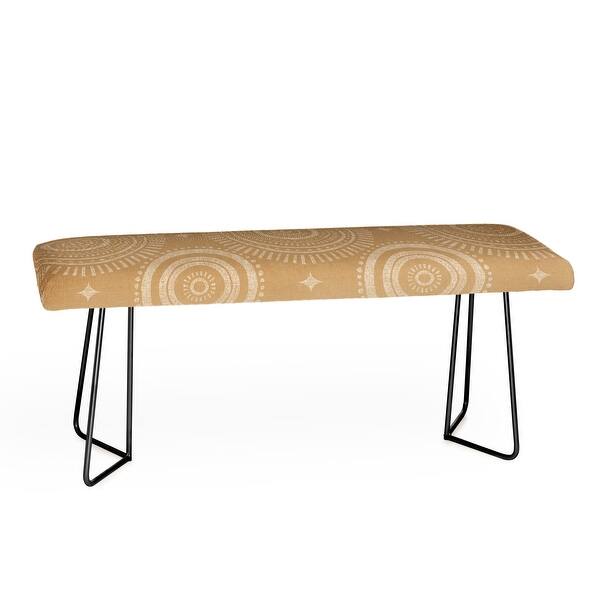Deny Designs Little Arrow Design Co boho sun and stars tan Bench - Bed ...