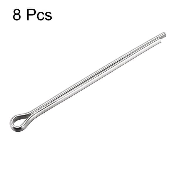 Split Cotter Pin - 5mm x 80mm 304 Stainless Steel 2-Prongs 8Pcs ...
