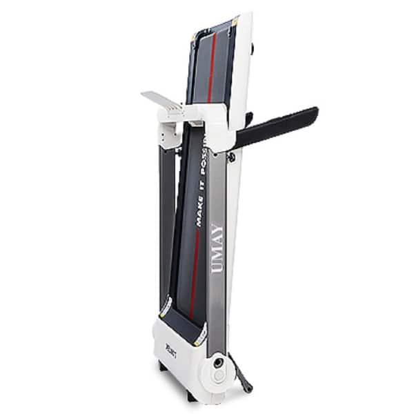 Foldable Treadmill for Home with 4 inch LCD Display and Pulse Monitor ...