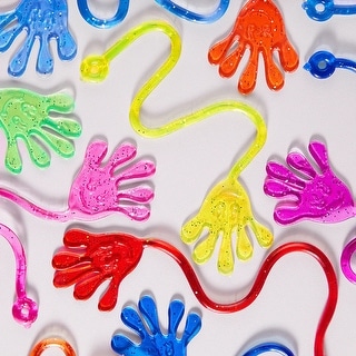 Colorful Glittery Sticky Hands - Bed Bath & Beyond - 41727891