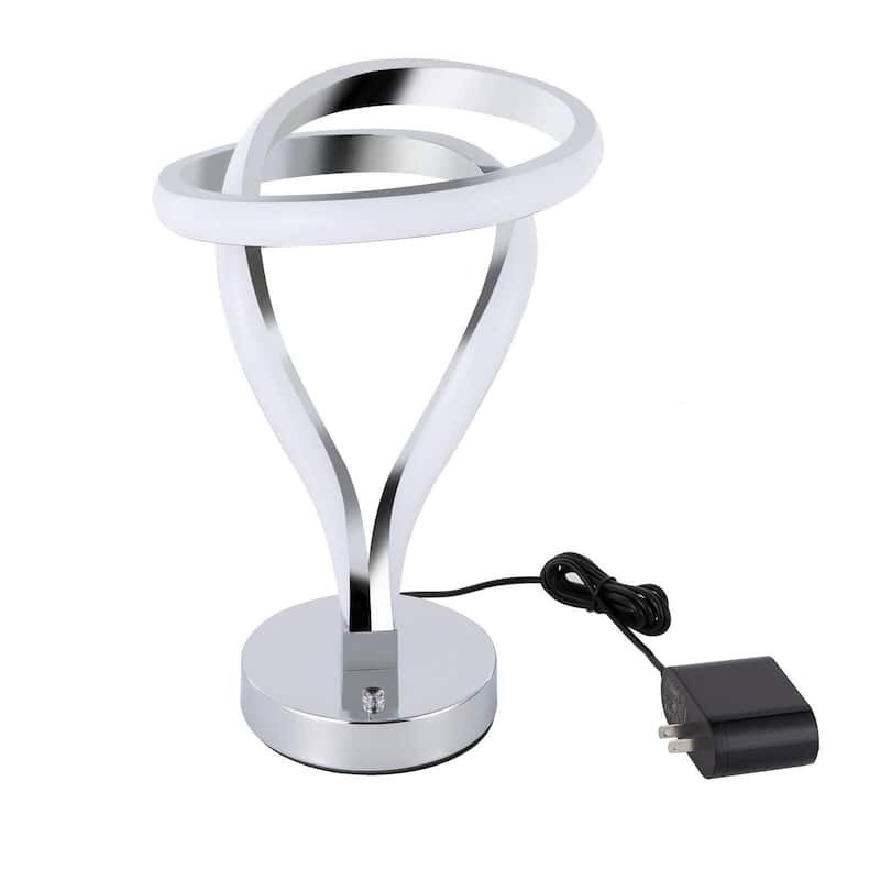 Spiral RGB Table Lamp Touch Dimmable LED Lamp - On Sale - Bed Bath ...