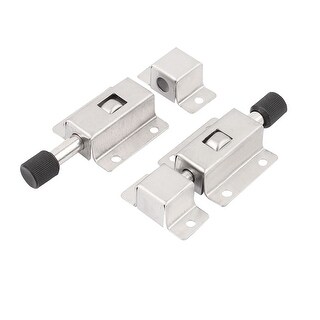 Door Cabinet Spring Loaded Automatic Safely Push Button Barrel Bolt ...