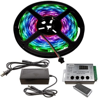 RGB Color Changing Chasing LED Strip Light - 12 Volt - High Output (SMD ...