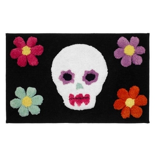 Avanti Linens Sugar Skull Rug - Bed Bath & Beyond - 41460774