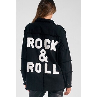 Elan Devan Rock & Roll graphic Jacket - Bed Bath & Beyond - 42826951