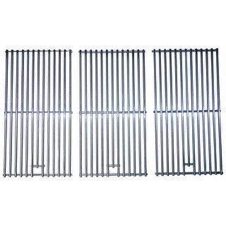 3pc Stainless Steel Cooking Grid BBQ Tek Tera Gear Gas Grills 31.75 ...