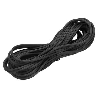 Screen Spline, 15M/49.21Ft Rubber Window Sealing Strip, 4mm OD Black ...