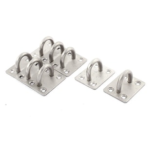 Fan Light Fixture Stainless Steel Wall Ceiling Hooks 8pcs - Silver Tone ...