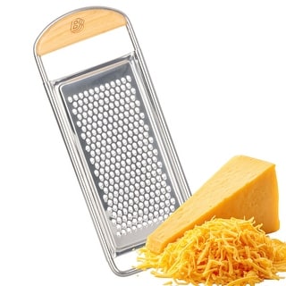 Kings County Tools Cheese Grater - Stainless Steel Flat Food Grater ...