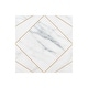 The Tile Life Orion 8 x 8 Marble Look Geometric Matte Porcelain Tile ...