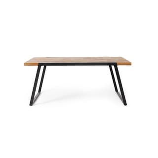 Gaylor Outdoor Acacia Wood Dining Table by Christopher Knight Home ...