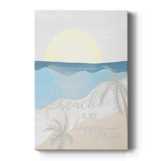 Happy Place Premium Gallery Wrapped Canvas - Ready to Hang - Bed Bath ...