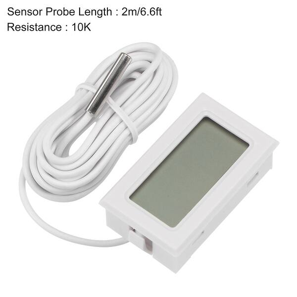 Digital Thermometer -50 to 110 Degree 10K w 2m Sensor Probe Cable ...