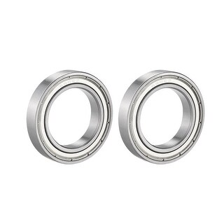Deep Groove Ball Bearings Metric Single Shielded Chrome Steel P0 Z2 ...