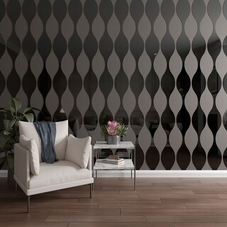 Ozark Adjustable Acrylic Decorative Slat Wall Panel Kit (contains 9 ...