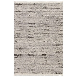 Ragnar Striped Blue/ Gray Area Rug (4'X6') - Bed Bath & Beyond - 36755253