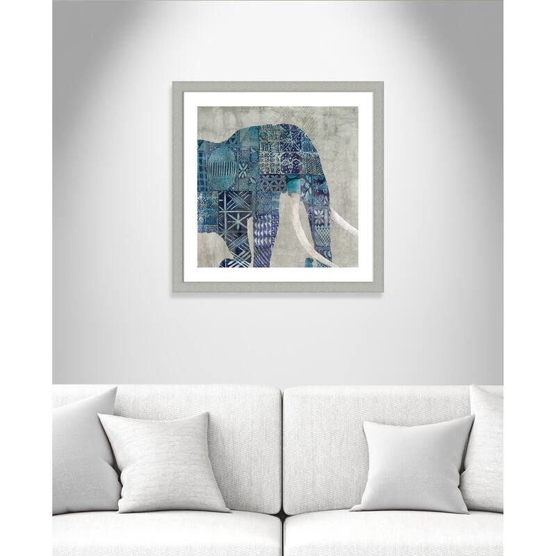 Botswana Patterns - 29'' x 29'' - Overstock - 29802974