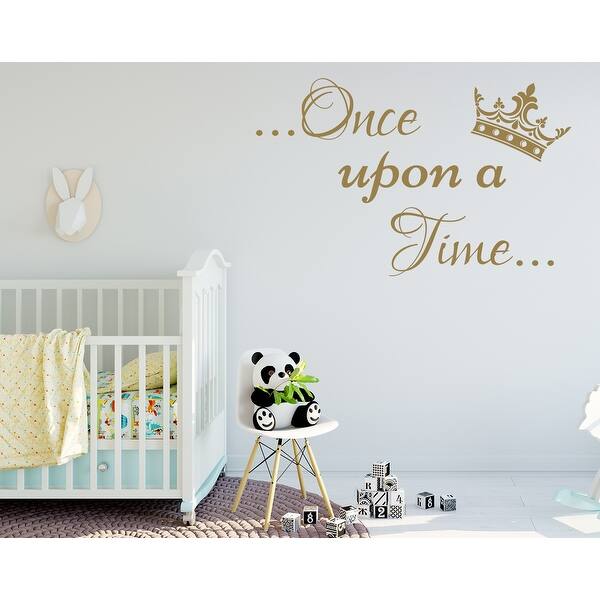Once Upon A Time Wall Decal Girls Wall Sticker - Bed Bath & Beyond ...