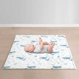 Lush Decor Seaside Baby Square With Border Play Mat - Bed Bath & Beyond ...